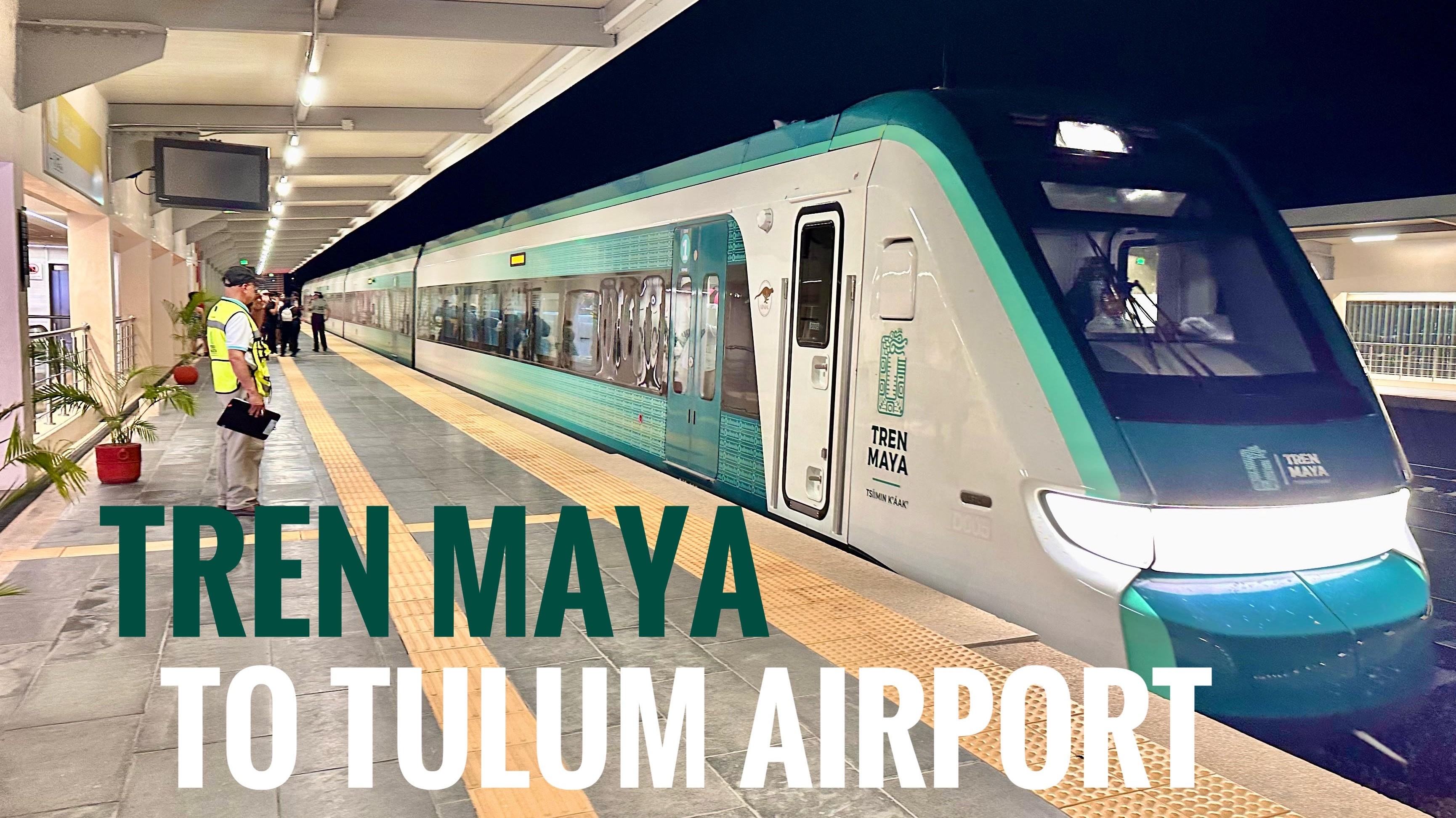How to take the Tren Maya to and from the Tulum Airport